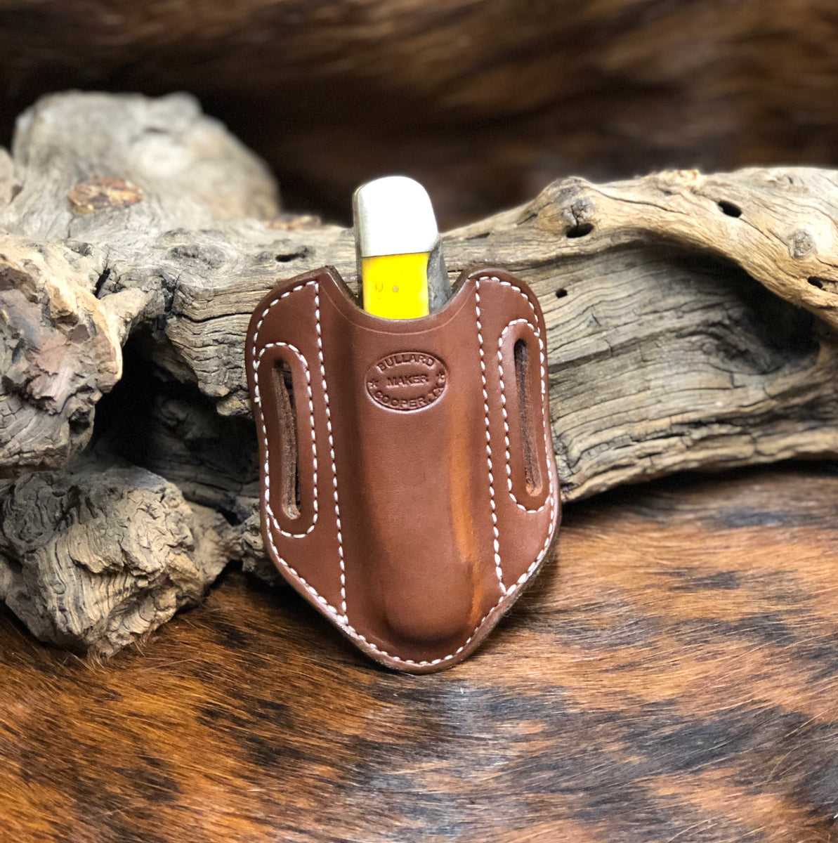 High Ride Knife Sheath for 2 Blade Large Folding Hunter – Bullard ...