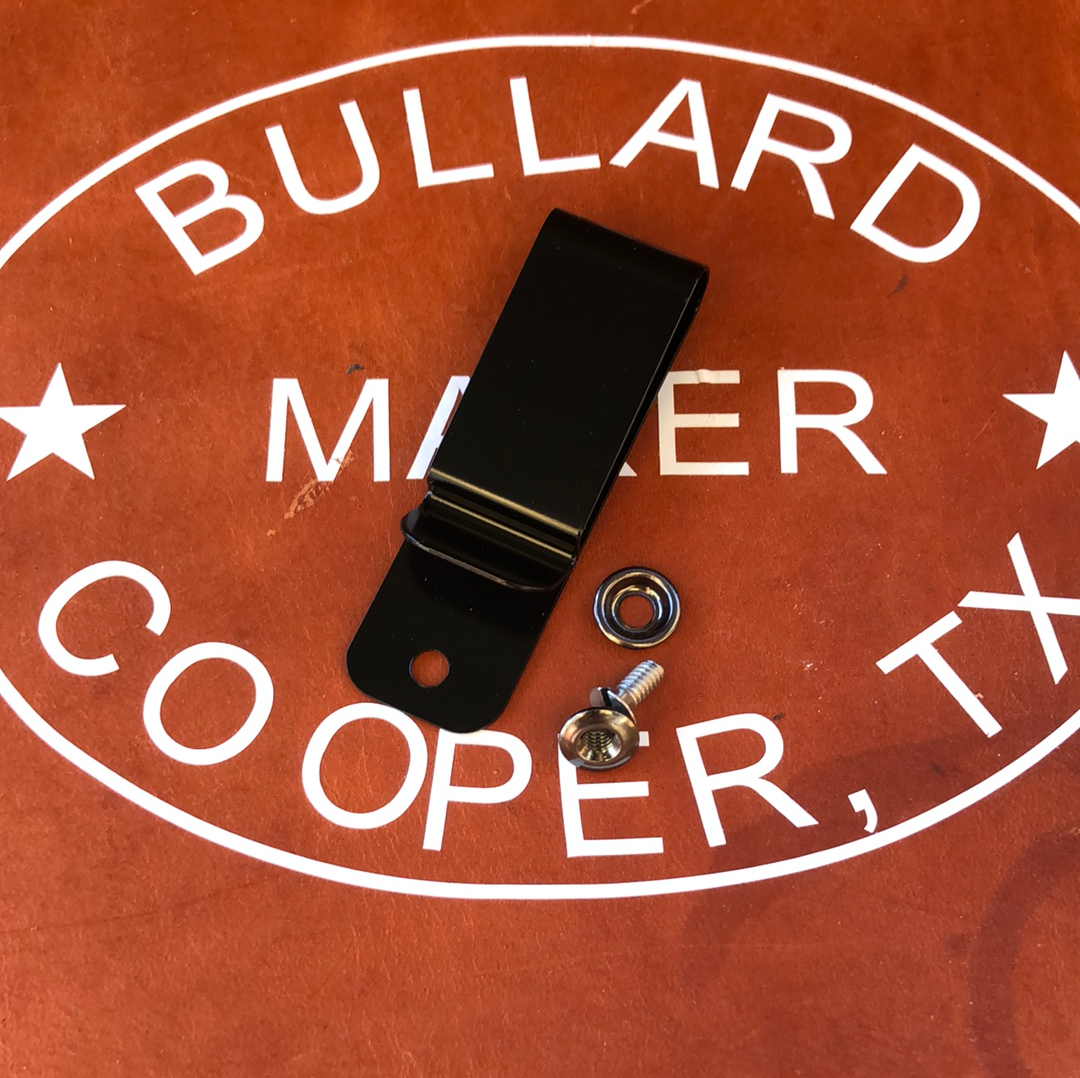 Additional Heavy Duty Metal Holster Belt Clip – Bullard Leather Mfg.